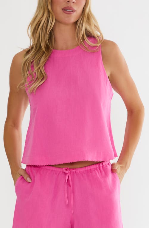 BEACH RIOT Beach Riot Sleeveless Polka Dot Cover-Up Top